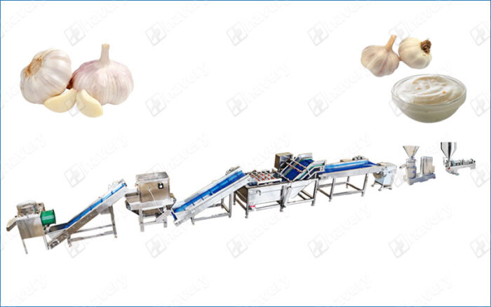 Modular Garlic Paste Production Line with Hygienic Design For Small Fty ...